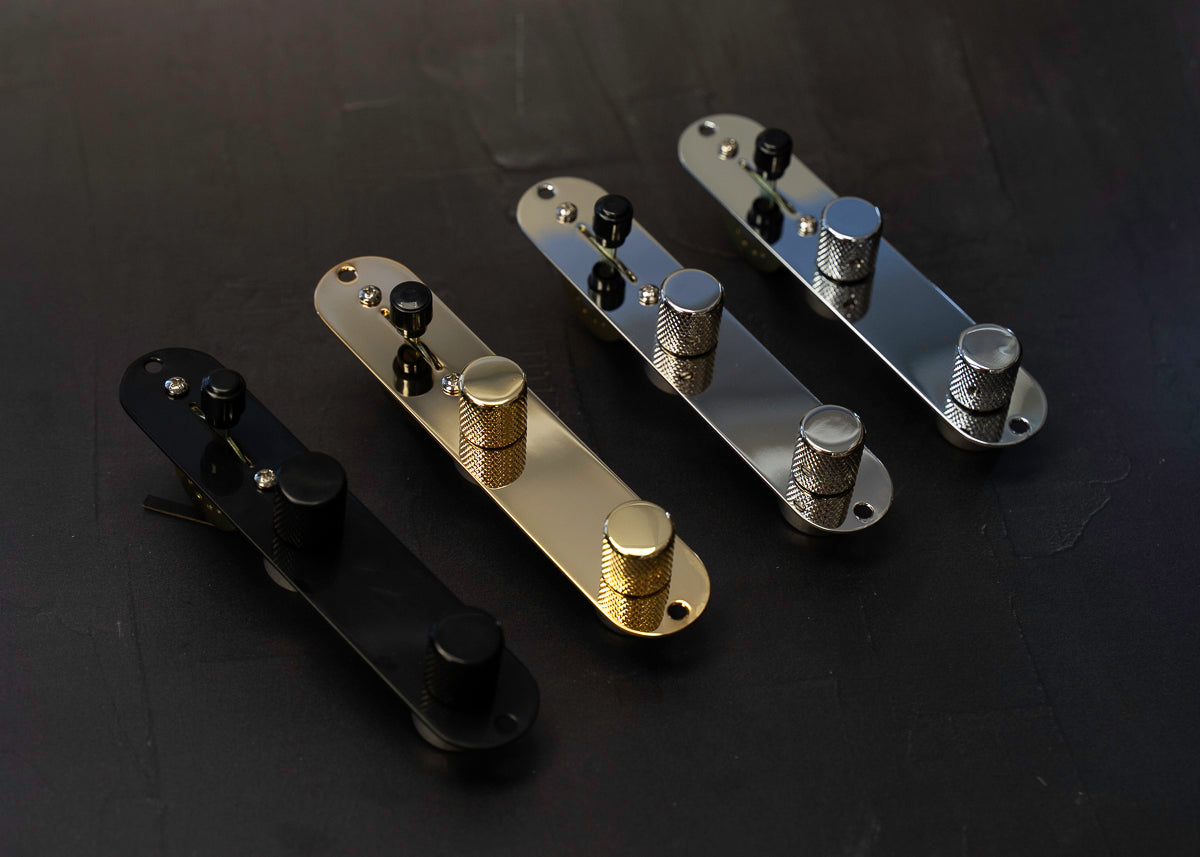 Custom Loaded Tele® Control Plate | Custom Built by ObsidianWire