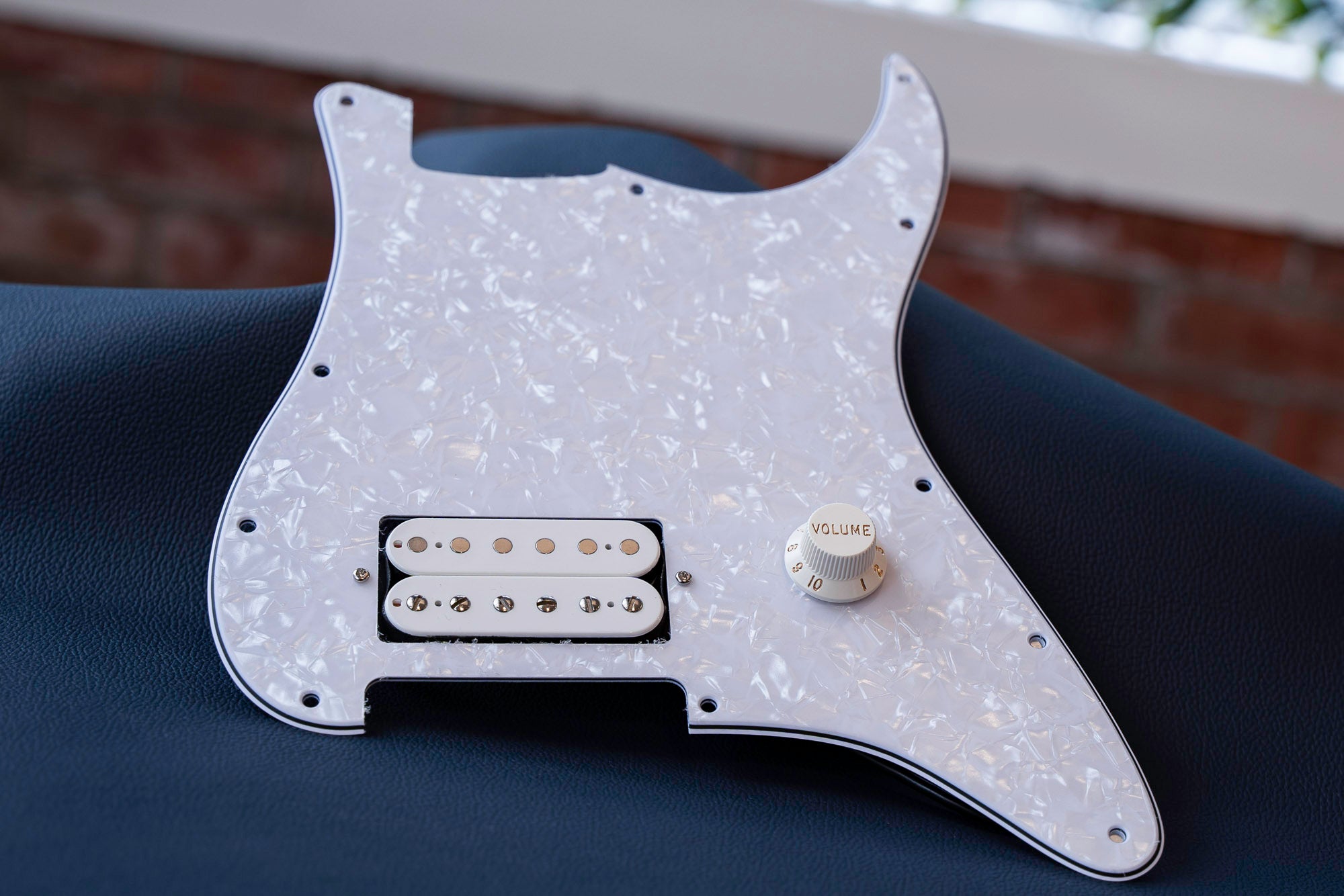 Single Humbucker Loaded Pickguard for Strat® | ObsidianWire