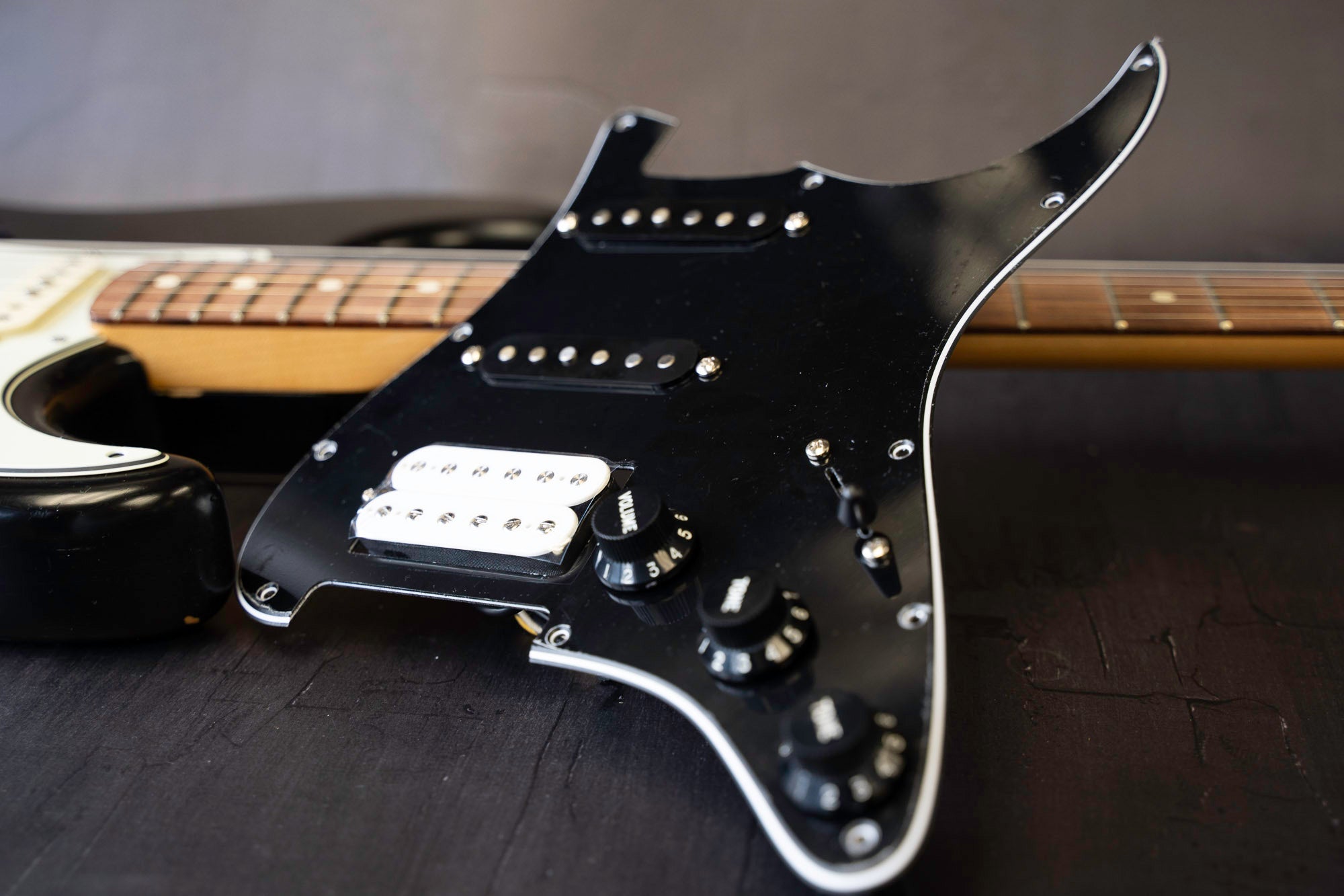 HSS Loaded Pickguard for Strat® | Custom Built by ObsidianWire®