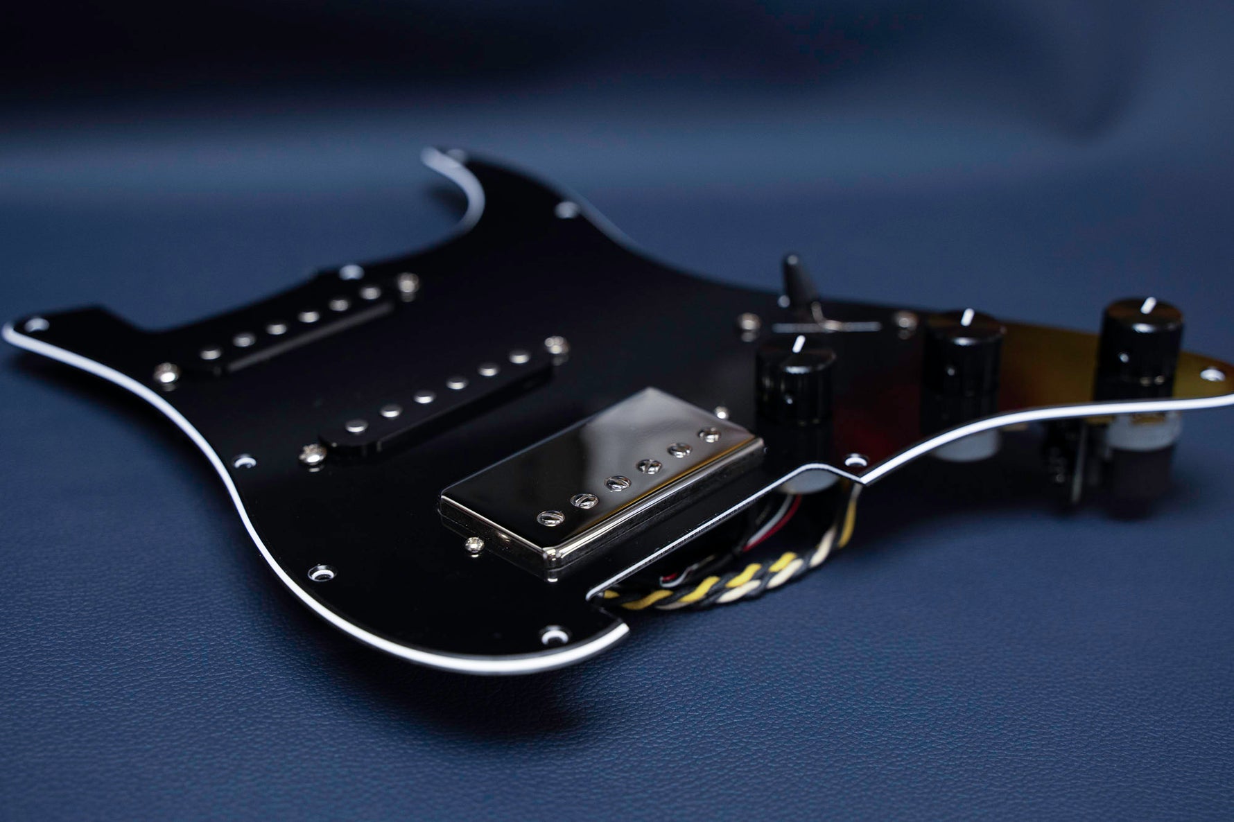 HSS Loaded Pickguard for Strat® | Custom Built by ObsidianWire®